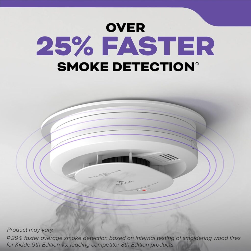 Kidde Hardwired Smoke and Carbon Monoxide Detector Review with 10-Year ...