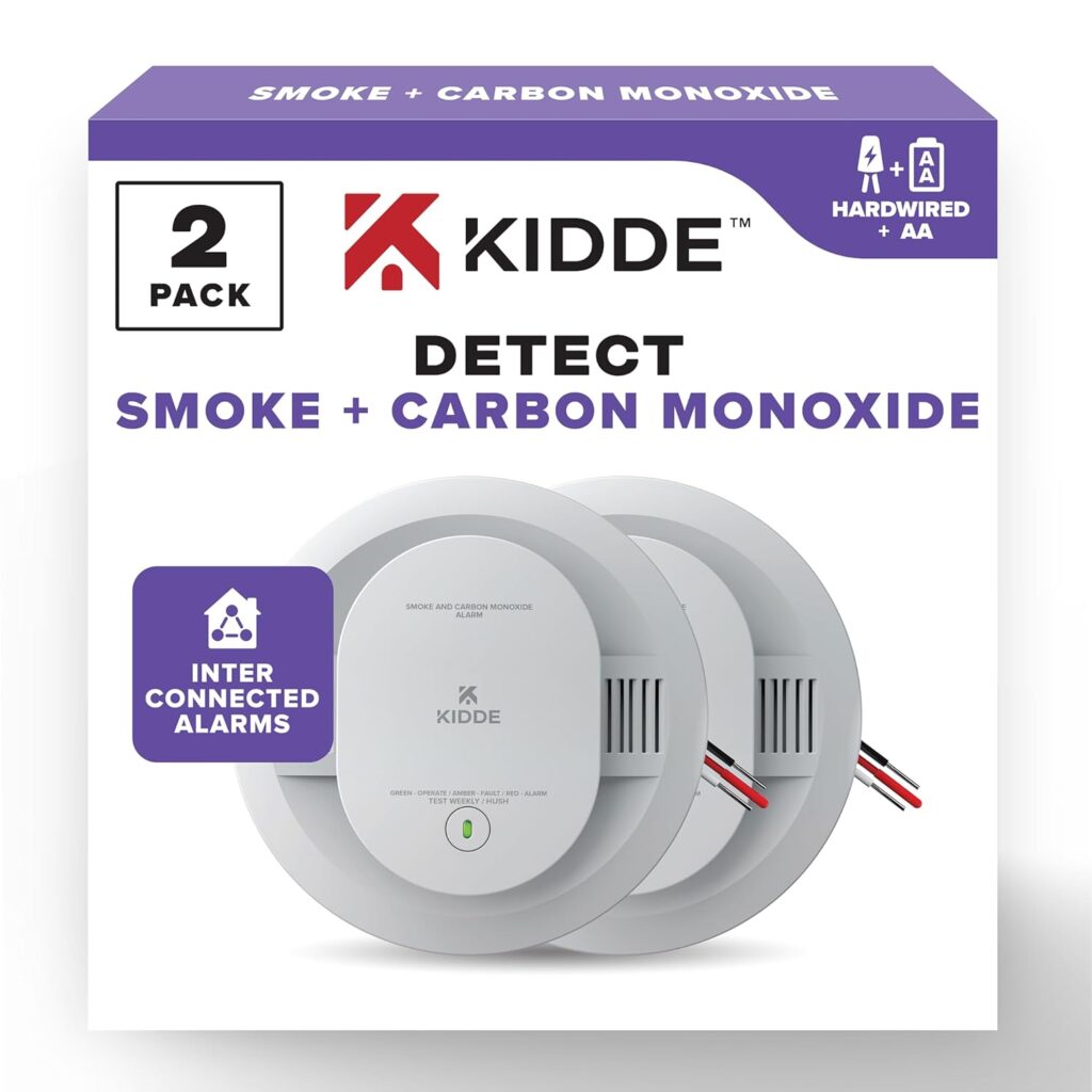Kidde Hardwired Smoke Carbon Monoxide Detector Review with Advanced ...